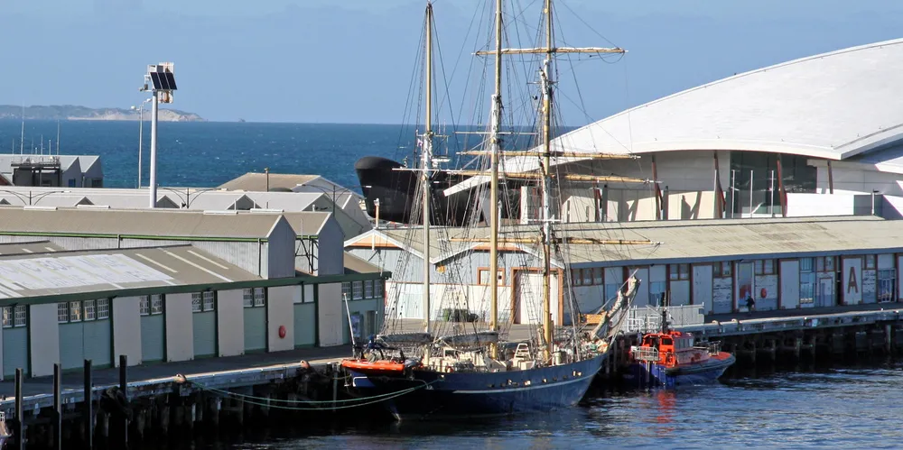Two injured after Maersk container vessel hits training ship in ...