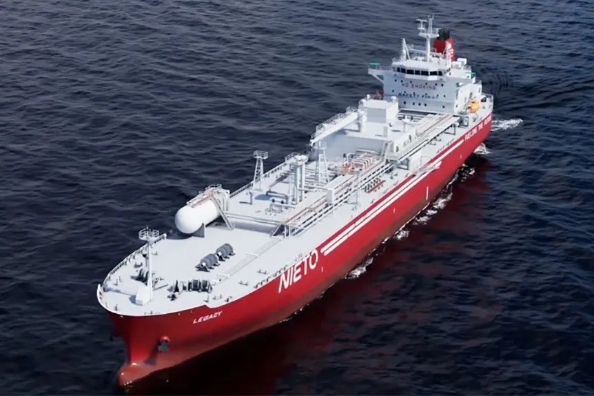 Nieto Trading books LPG carrier duo at HD Hyundai Mipo