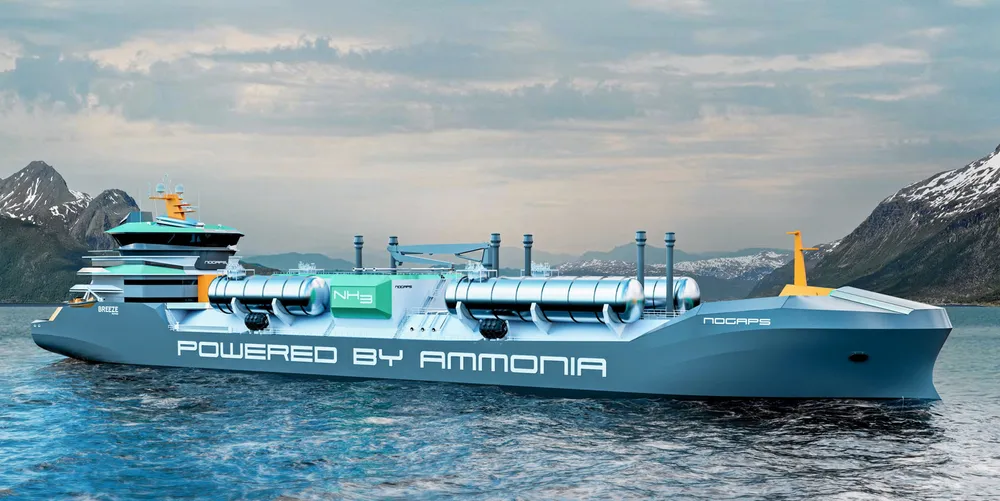 NoGaps ammonia-fuelled gas carrier design nears final stages
