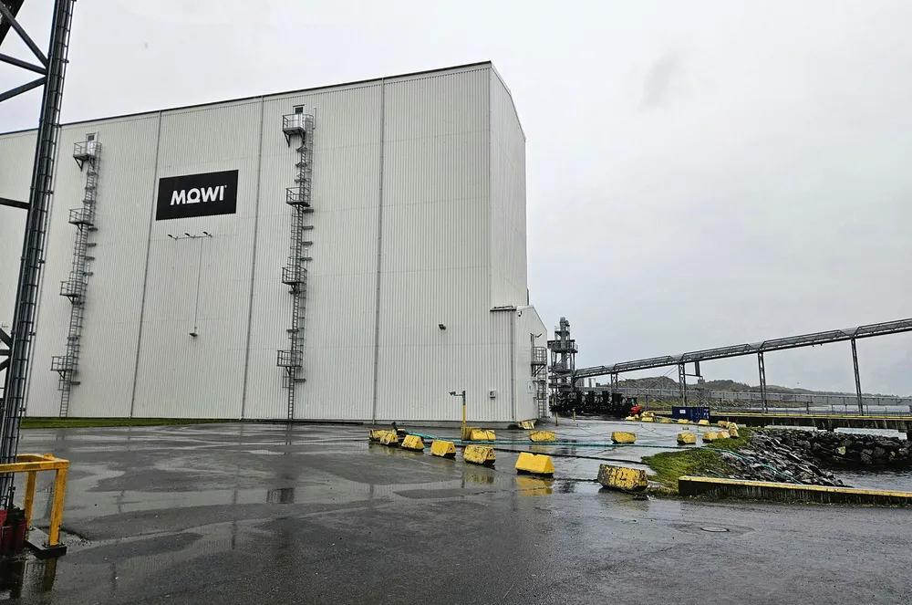 Laksefôr til sør for Granca!