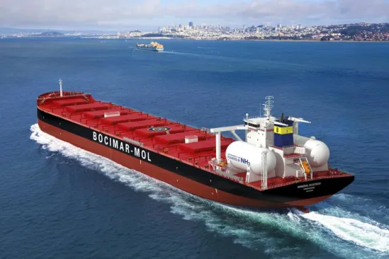 MOL and CMB.Tech team up to own and operate ‘world’s first’ ammonia ...