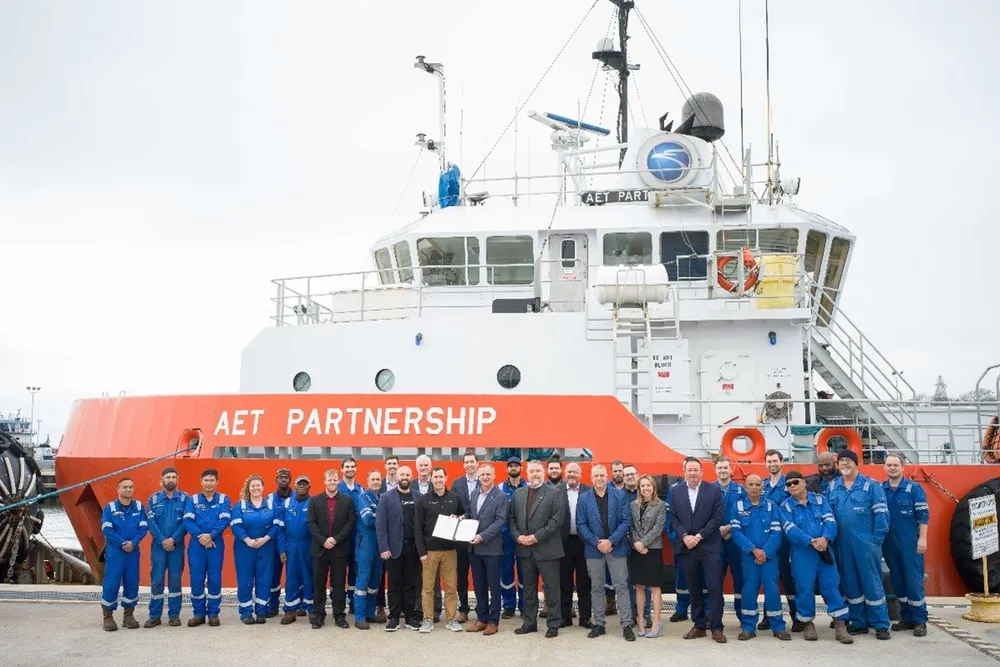 AET to retrofit lightering support vessel with marine batteries