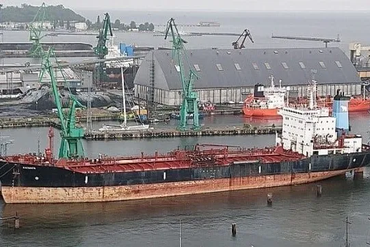 Russian tanker stuck in Polish port for eight years to be removed