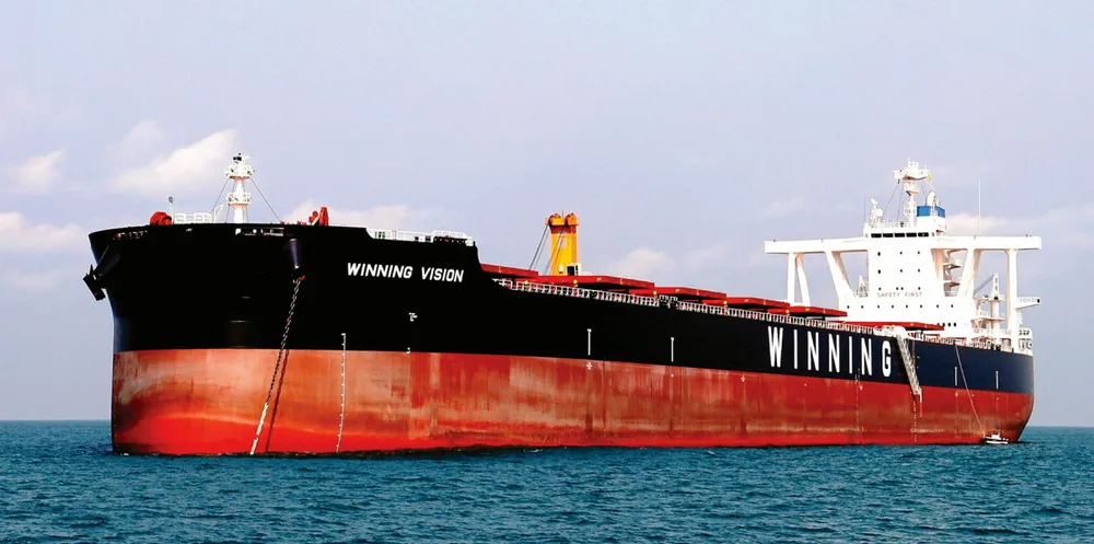 Capesize bulker spot rates break $20,000 per day mark as futures surge