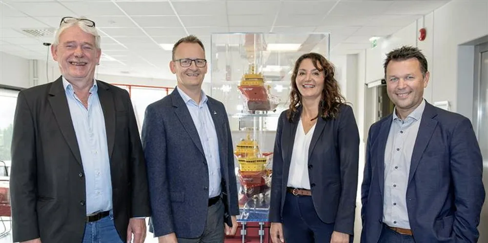 Eidesvik and Wartsila aim for world's first ammonia engine retrofit