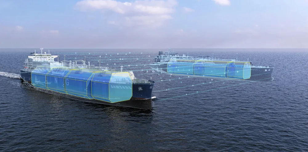 Samsung Heavy unveils designs for greener LNG carriers and container ships