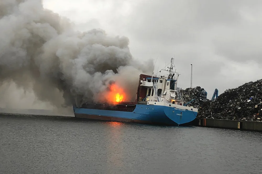 Gard warns of growing risk of fires from scrap metal cargoes