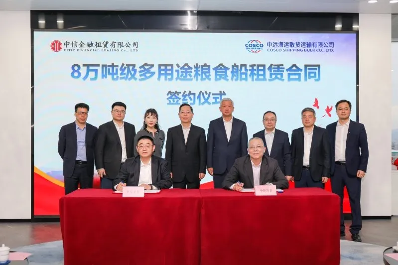 Cosco backs 30-ship newbuilding order with Chinese leasing firm