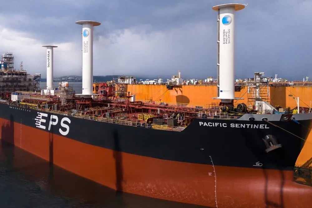 Eastern Pacific Shipping marks first move into wind-assisted propulsion