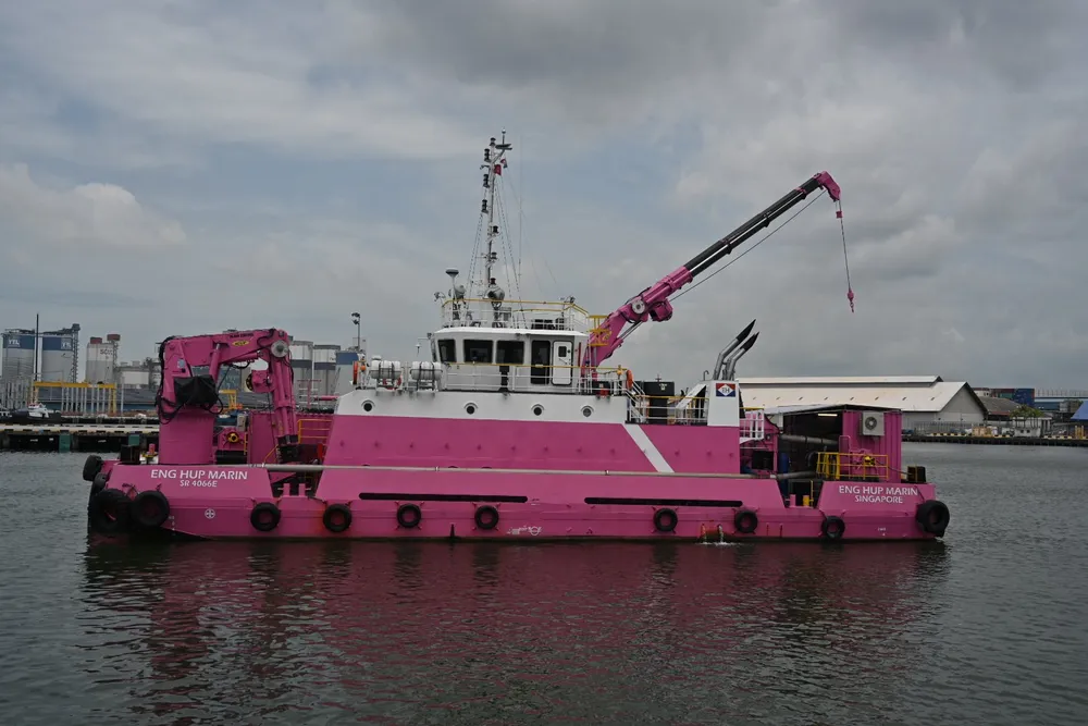 Norwegian brothers stand out in Singapore with ‘Pink Panther’ hull ...