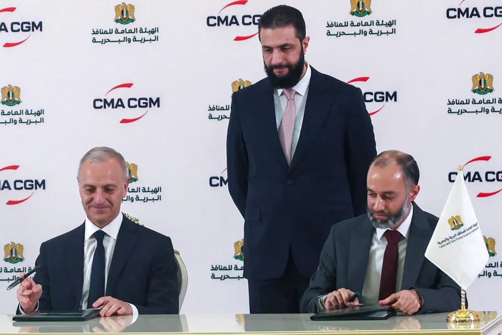 CMA CGM signs 30-year deal to invest $260m in Syrian port of Latakia