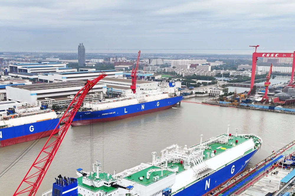 SIPG unit orders LNG bunker vessel from Jiangnan Shipyard