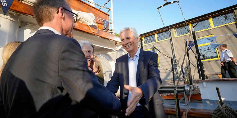 In pictures: Sun shines on shipping at TradeWinds party