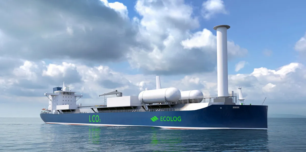 Greek owner EcoLog unveils CO2 carrier design from Deltamarin