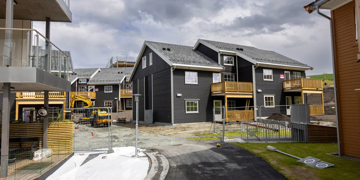 Laveste målte igangsetting av nye boliger første halvår | DN