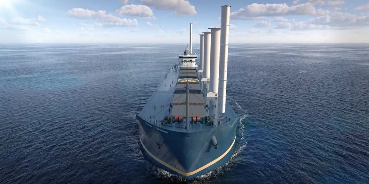 ‘Super-efficient’ bulker design aims to slash conventional fuel use by half