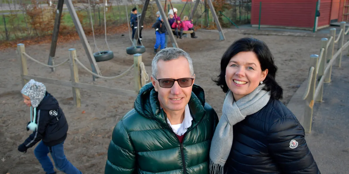 Milliardærpar og barnehage-gründere flytter til Sveits | DN