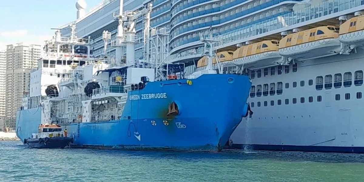 Dubai hosts its first LNG bunkering as Monjasa’s new vessel supplies ...