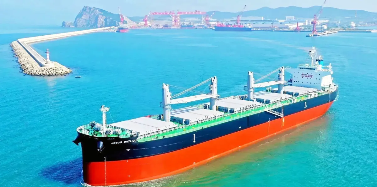 Jiangsu Ocean Shipping breaks new ground with move into kamsarmax segment