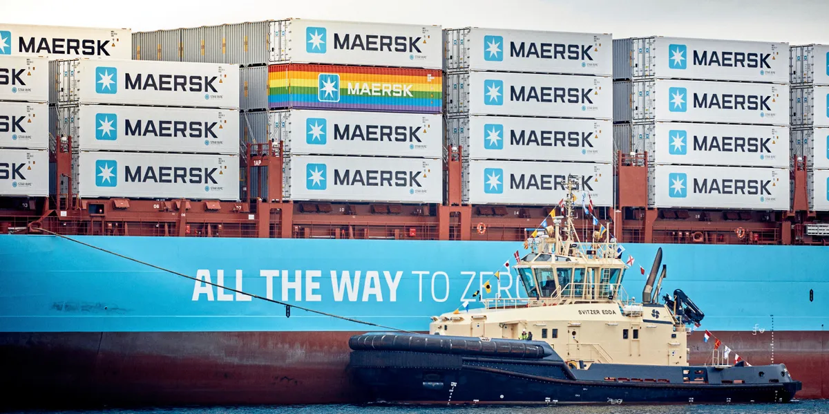 Maersk shares tumble as Red Sea effect is not enough to lift earnings ...