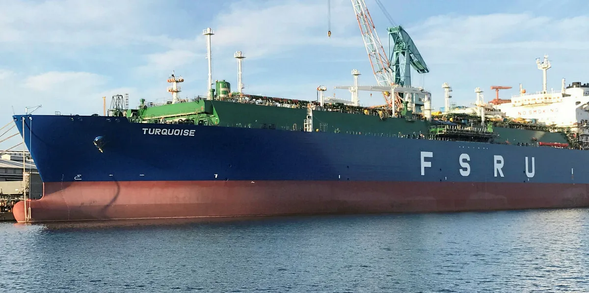 First Turkish FSRU newbuilding heads for new home