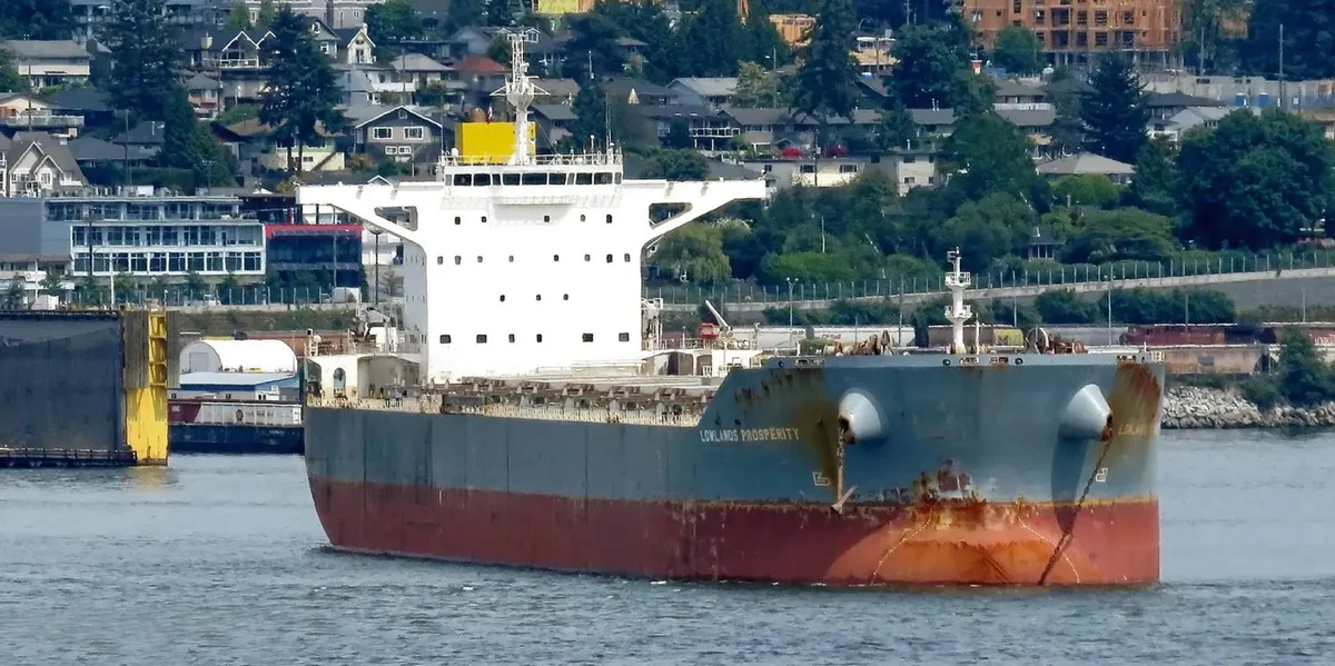 Capesize bulker rout pulls Baltic Dry Index below 1,000 for first time since July 2023