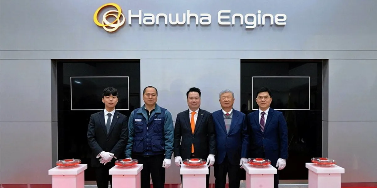 Hanwha Group launches new marine engine building arm