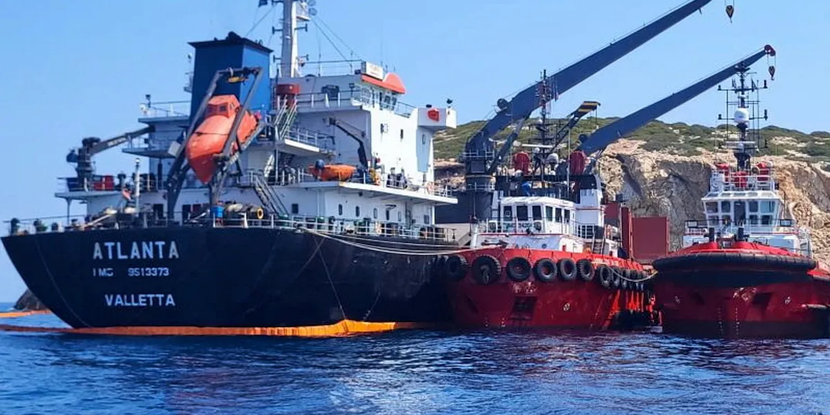 Maltese cargo ship refloated after eight-day salvage in Greece