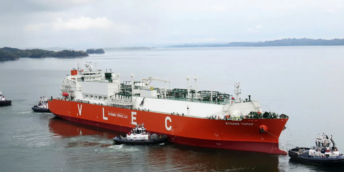 New VLEC ethane terminal heading to US