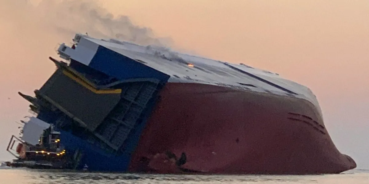 Human error caused Golden Ray to capsize, say US safety officials