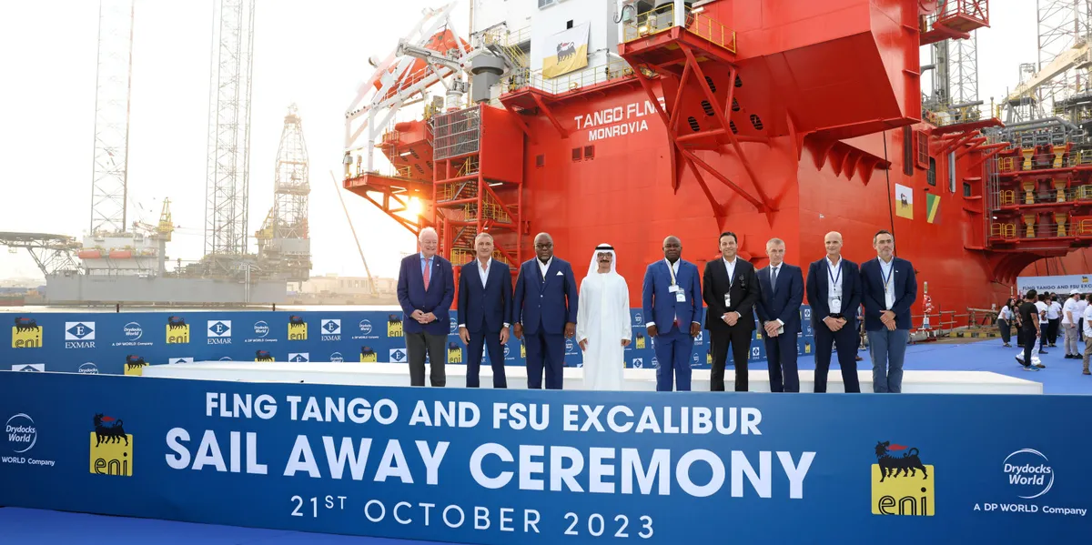 Exmar and Eni celebrate dual sailaways as units prepare to depart for ...