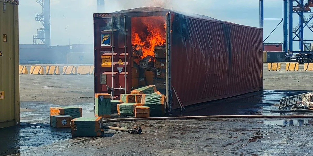 Russia claims ballistic missile attack on container ship docked in Odesa