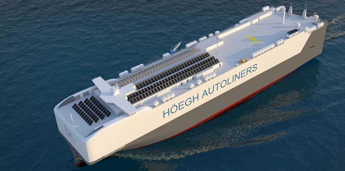 Hoegh Autoliners heads to China for series of ammonia-ready car carriers