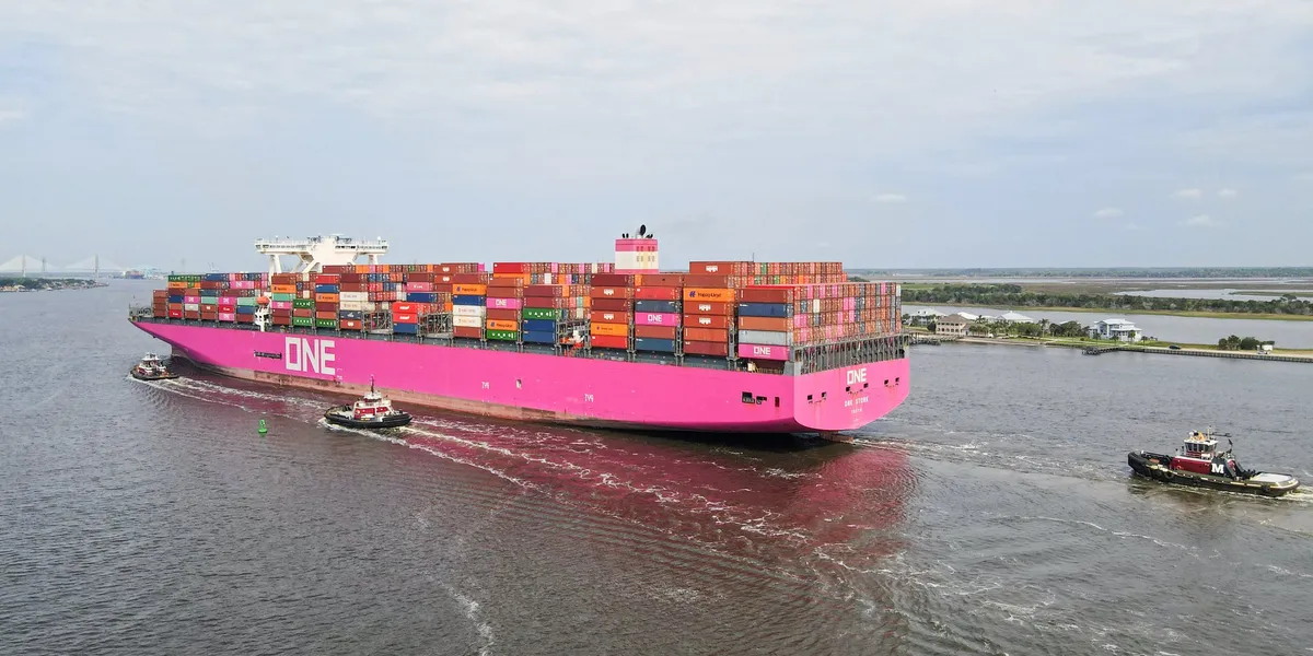 Maersk ship damaged after collision with ONE vessel in Hong Kong