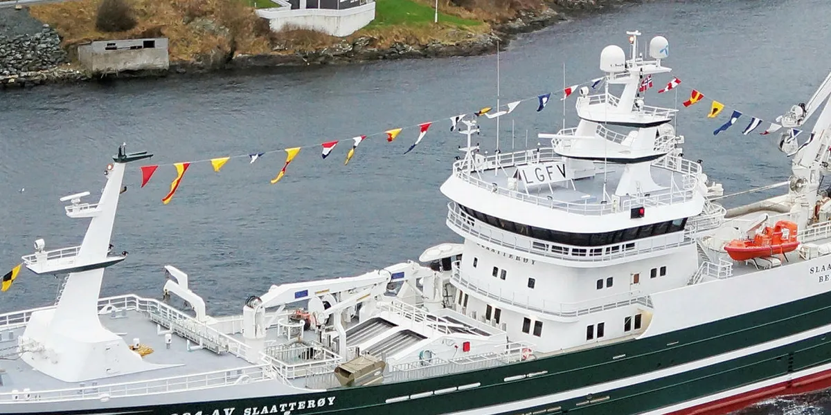 Tidenes rekordfangst på 3200 tonn kolmule for «Slaatterøy» | Fiskeribladet