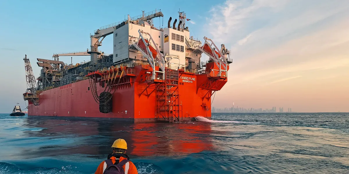 Cooldown cargo arrives at ENI’s Tango FLNG unit off Congo