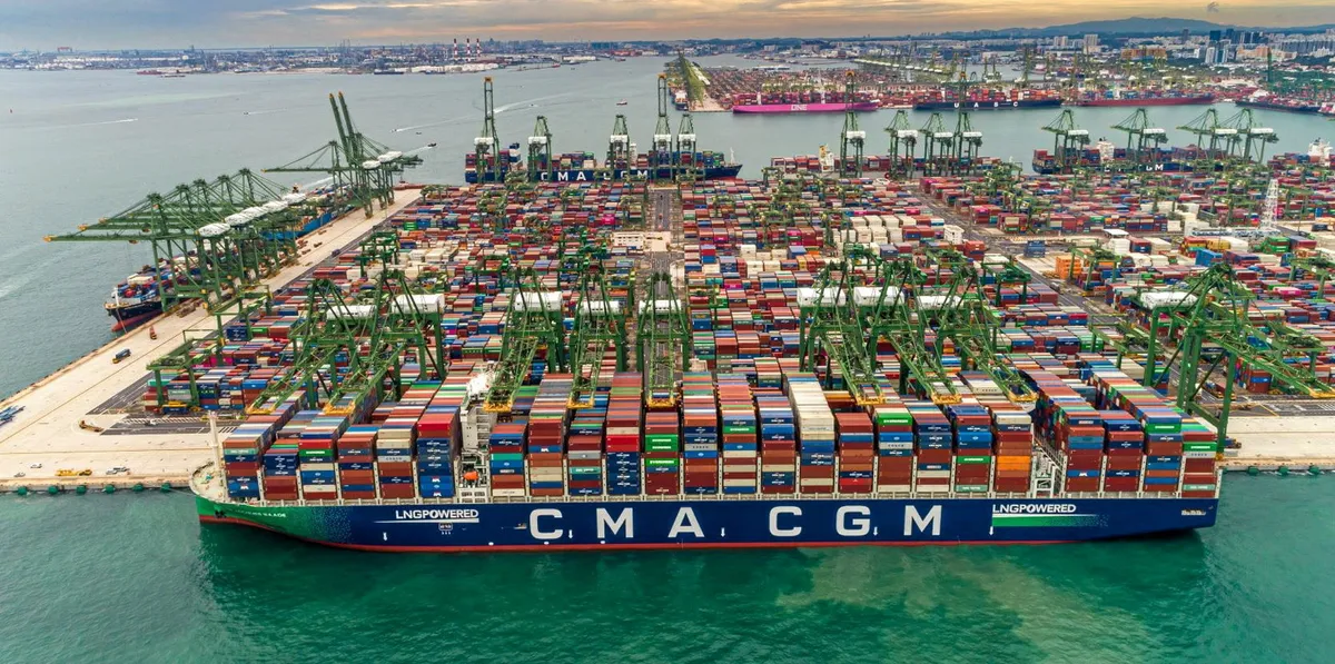 Container shipping woes continue as port congestion hits new record ...