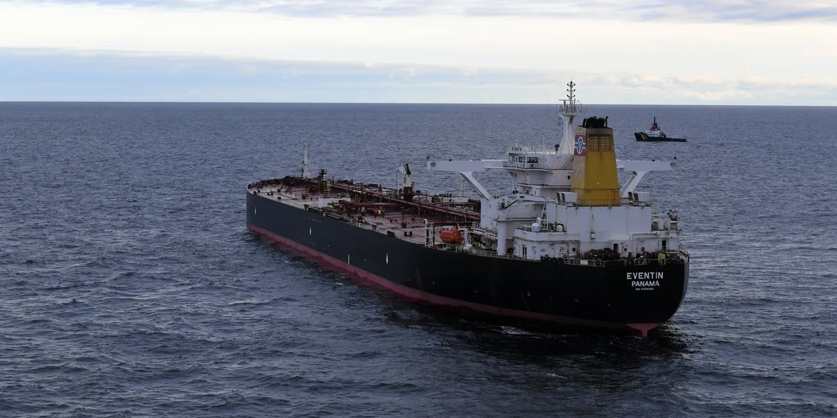 Sanctioned Russian oil-laden suezmax tanker confiscated by Germany