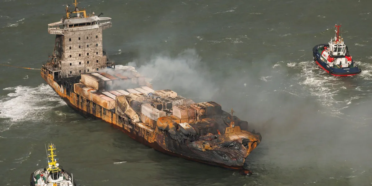 Master was lone watchkeeper on boxship before fatal North Sea collision ...