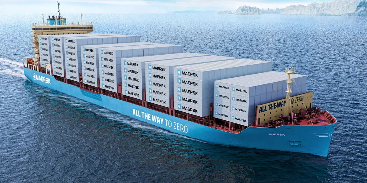 World’s first methanol-powered container ship begins maiden voyage
