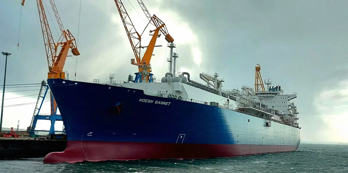 Germany’s third FSRU loads cargo in Spain before heading to Brunsbuettel