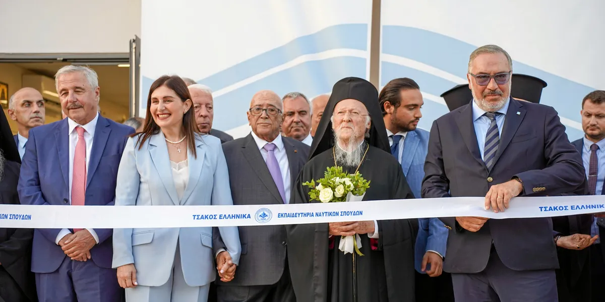 Orig: Tsakos maritime academy hits the ground running on island of ...