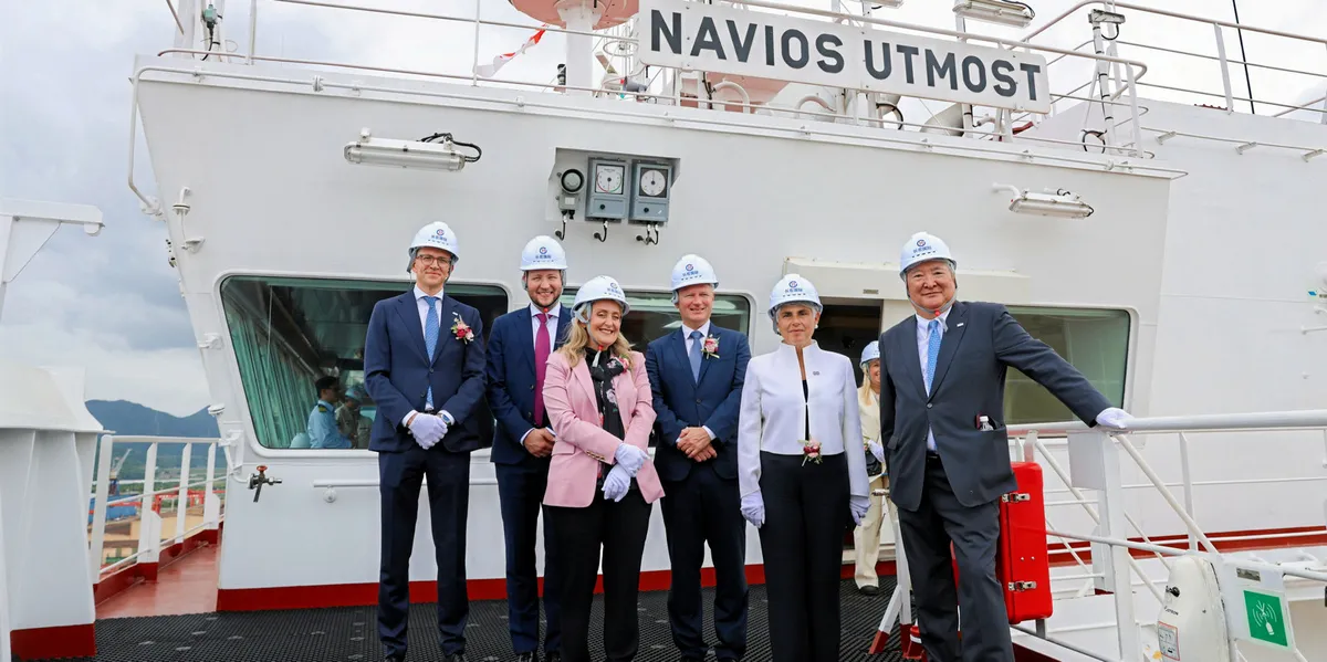 Angeliki Frangou’s Navios nets charters for two container ship ...