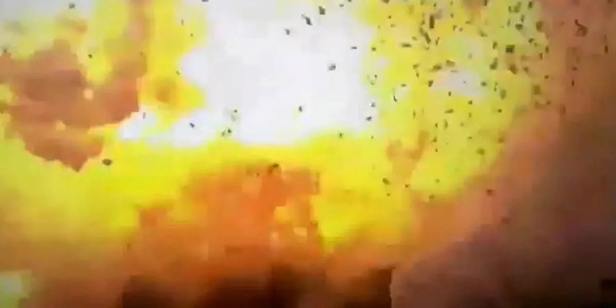 Video: Huge explosion hits Yang Ming container ship in Chinese port
