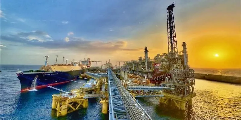 BP LNG carrier onsite and poised to ship first cargo from GTA FLNG project