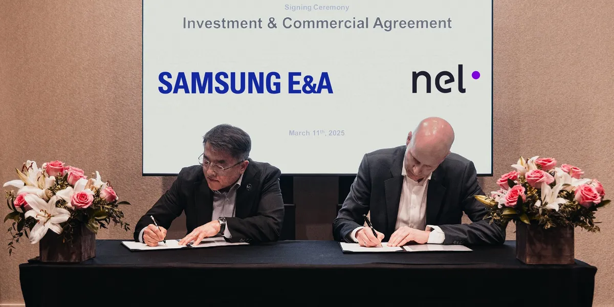 Green hydrogen tech | Samsung E&A to become Nel's 'largest shareholder ...