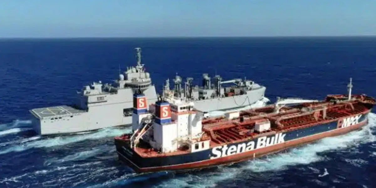 Stena tanker carries out first French naval vessel refuelling under US ...