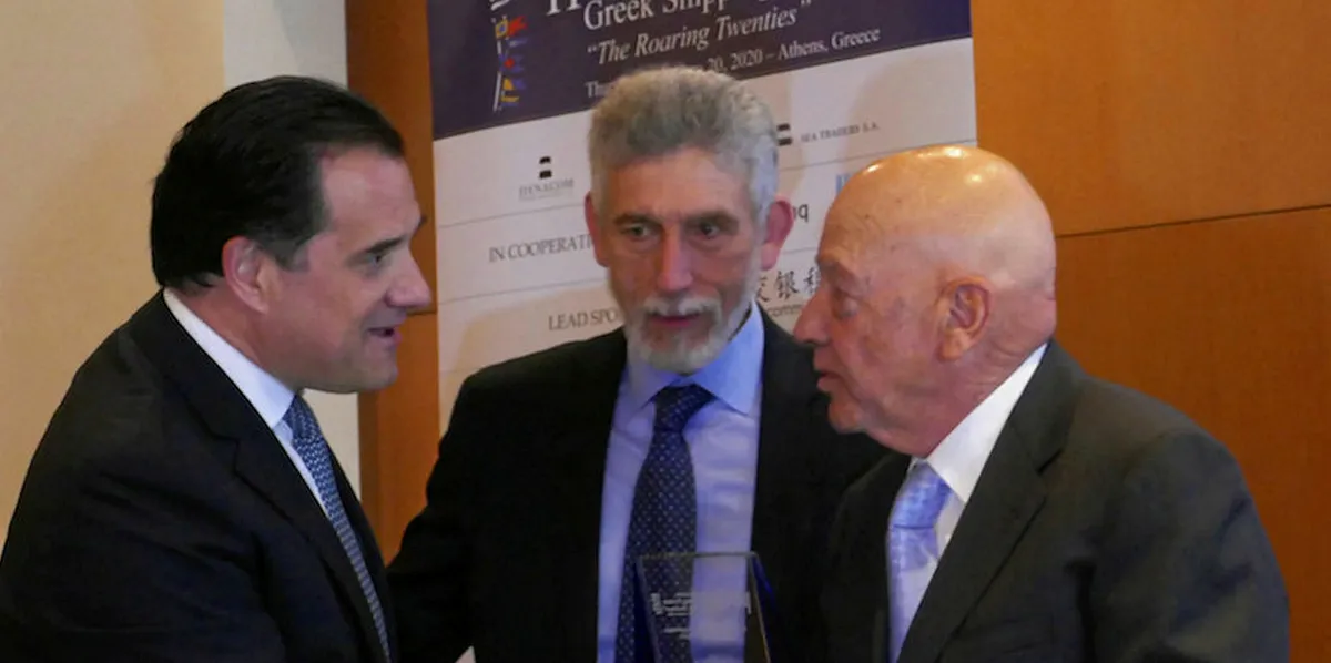 Procopiou daughters get fillip as dad receives shipping award