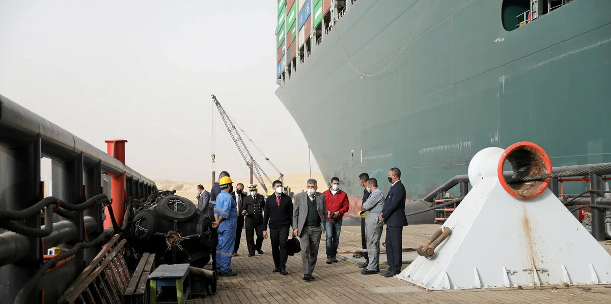 Suez Canal Authority releases YouTube video on Ever Given salvage operation