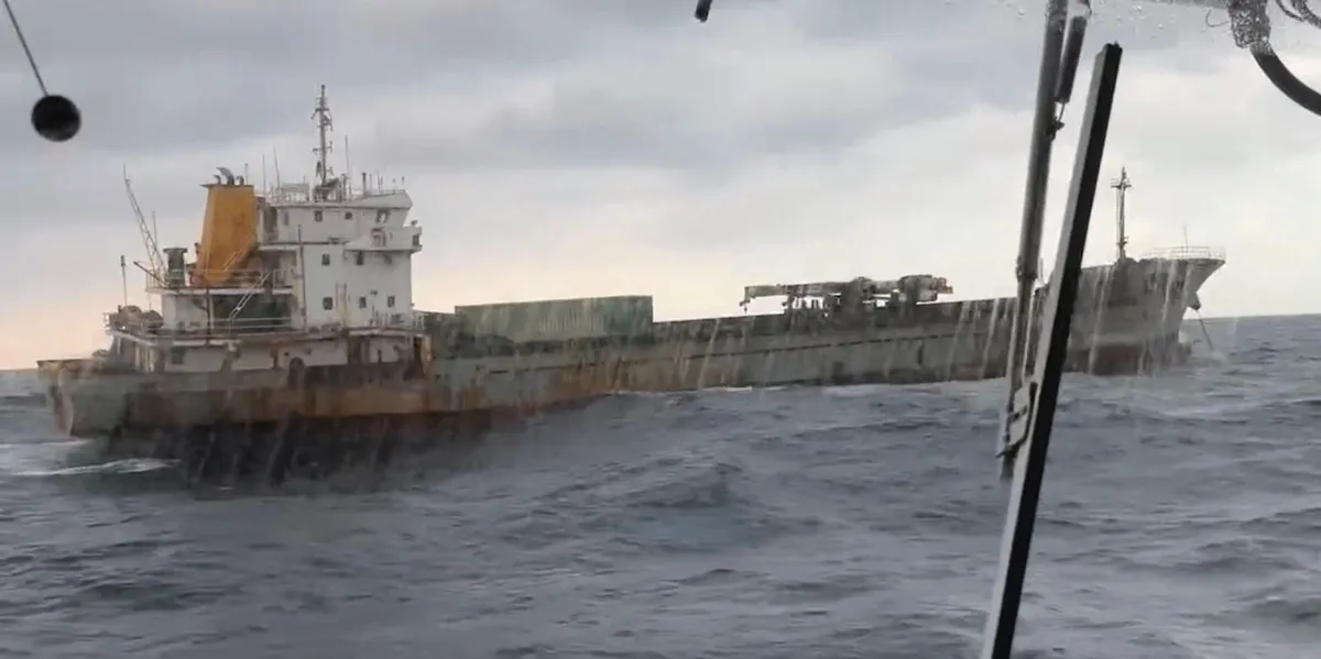 Suspected Chinese-owned ship identified in Taiwan cable-cutting case